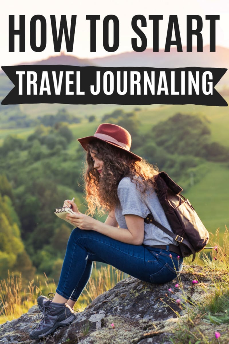 How To Start A Travel Journal - Sax Family Travels